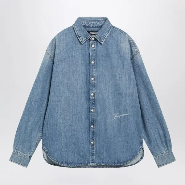 Jacquemus Simon De-nã®mes Denim Shirt - Blue