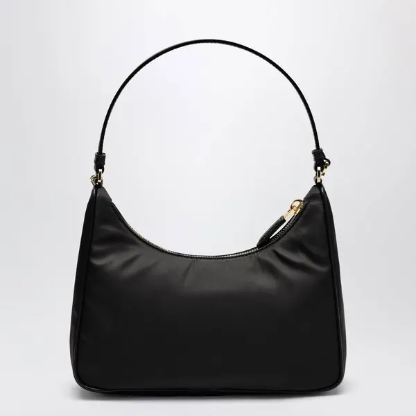 Prada Re-edition 2005 Bag In Re-nylon And Saffiano Leather - Black