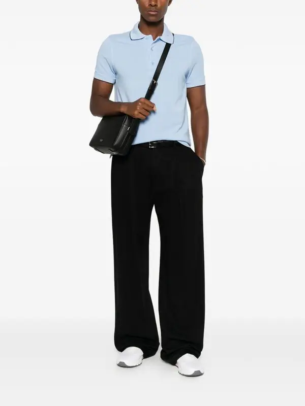 TOM FORD Piquet Cotton Polo Shirt