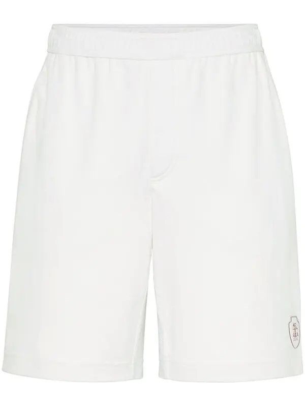 Brunello Cucinelli Cotton Bermuda Shorts - Multicolor