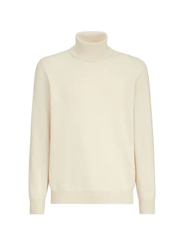 Brunello Cucinelli Cashmere Turtleneck Sweater - Multicolor