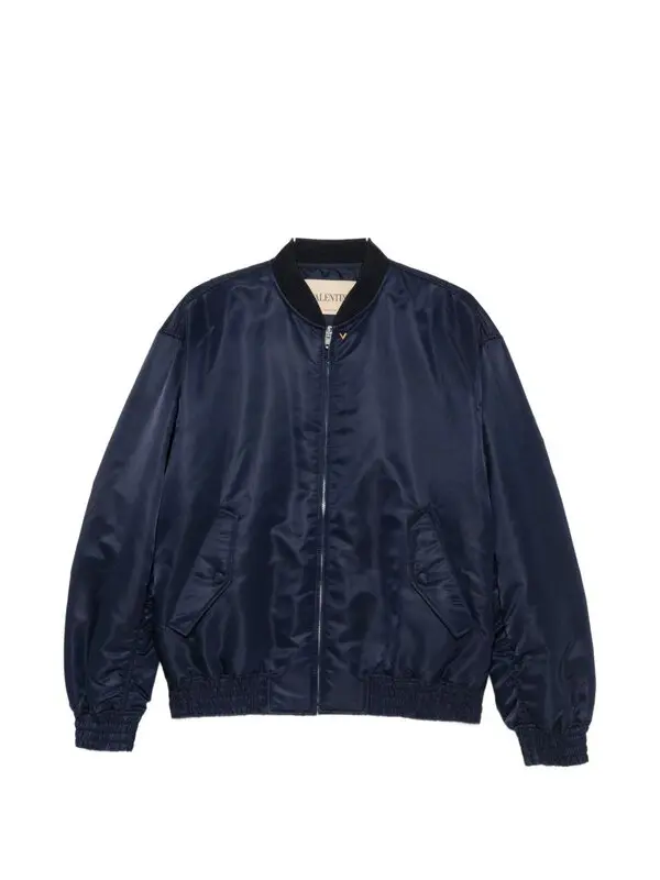 Valentino Garavani Vgold Nylon Bomber Jacket - Multicolor