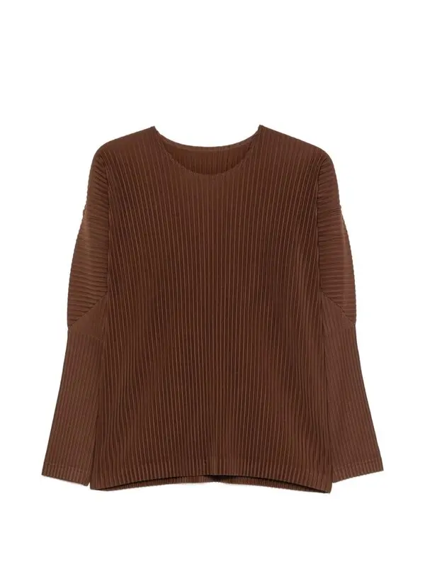 Issey Miyake Pleated T-shirt - Multicolor