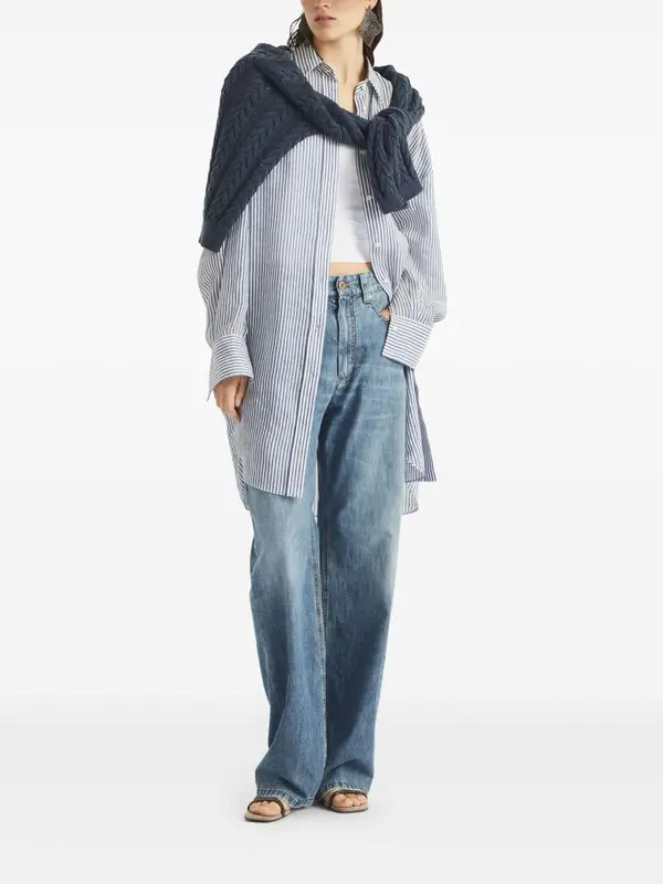 Brunello Cucinelli Denim Cotton Jeans - Multicolor