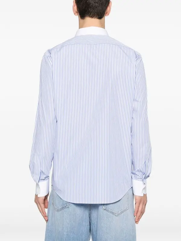 Celine Striped Cotton Shirt