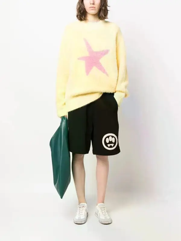BARROW Appliqué Logo Track Shorts