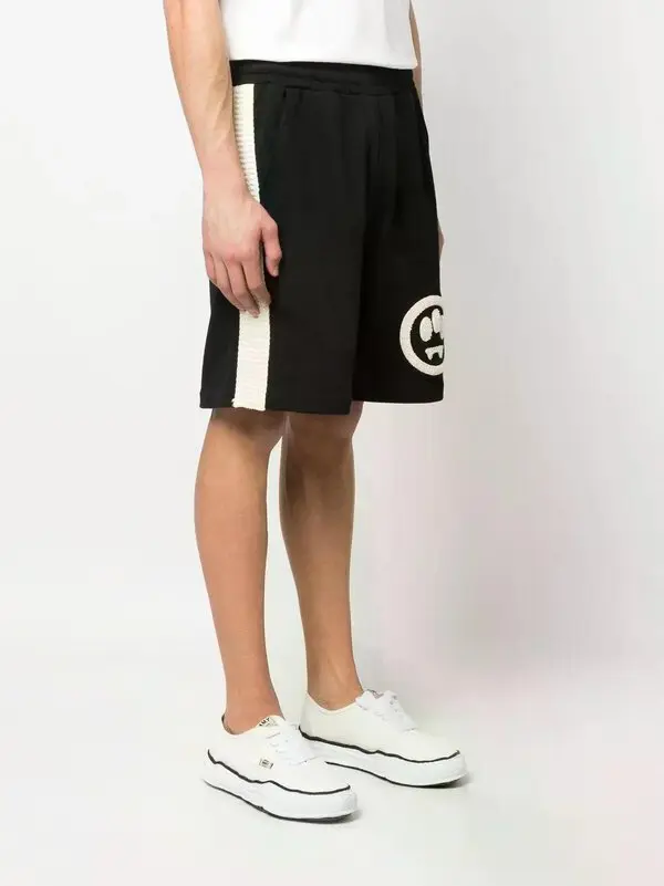 BARROW Appliqué Logo Track Shorts