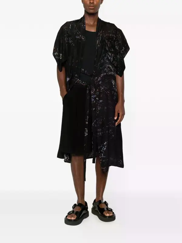 Yohji Yamamoto Belted Coat