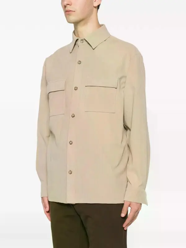 Karl Lagerfeld Corduroy-effect Overshirt