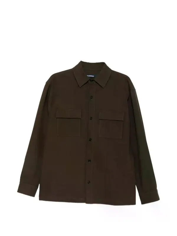 Karl Lagerfeld Flap-pocket Overshirt