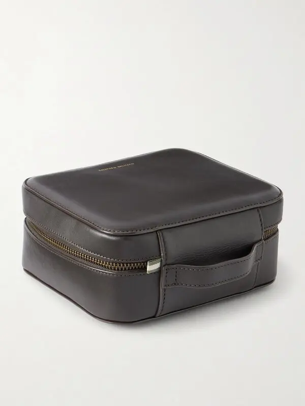 Officine Creative Leather Shoe Care Case