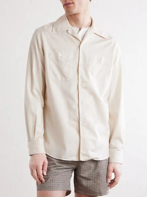 Brunello Cucinelli Cotton-poplin Shirt