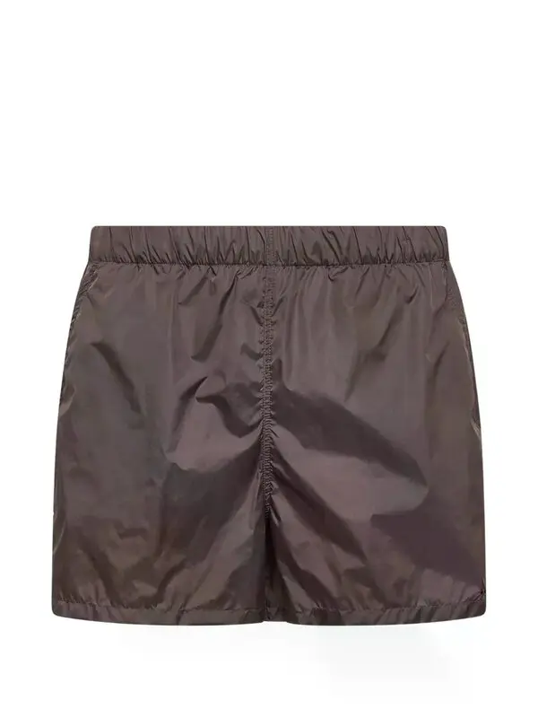 HEVO Elasticated Waist Swim Shorts - Brown