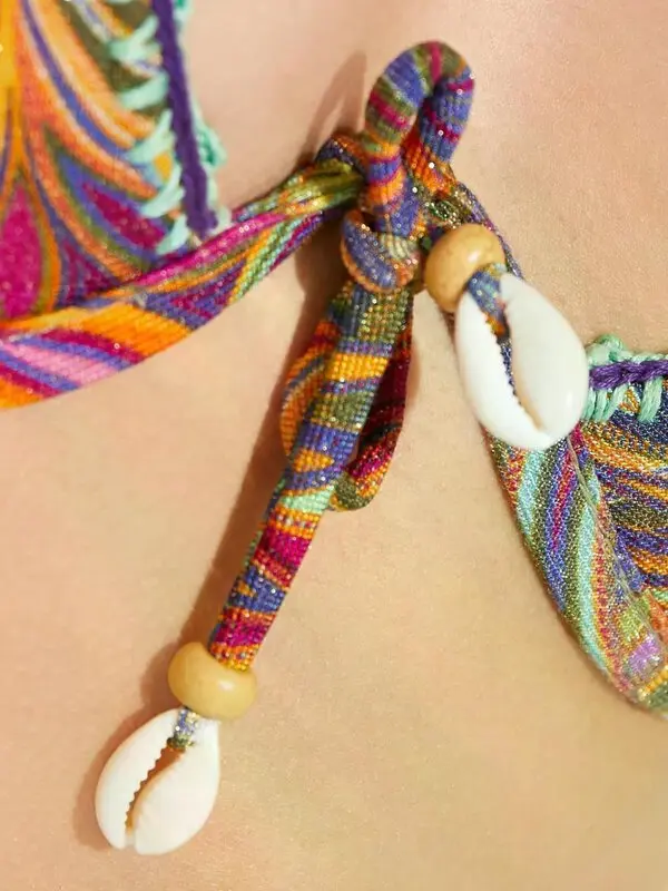 DEL MAAR Yanai Crochet-trim Bikini Top