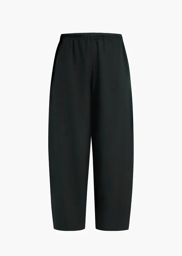 Khaite Roma Wool Pant - Black
