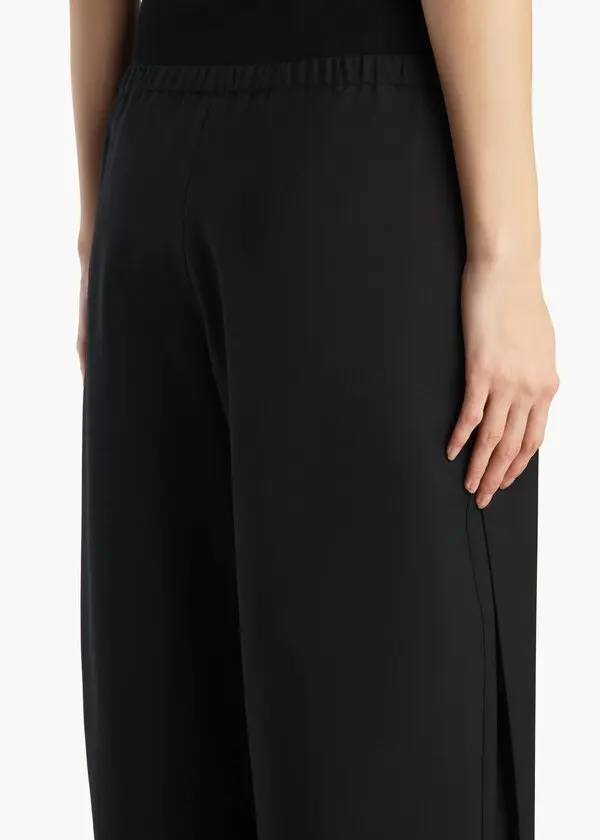 Khaite Roma Wool Pant - Black