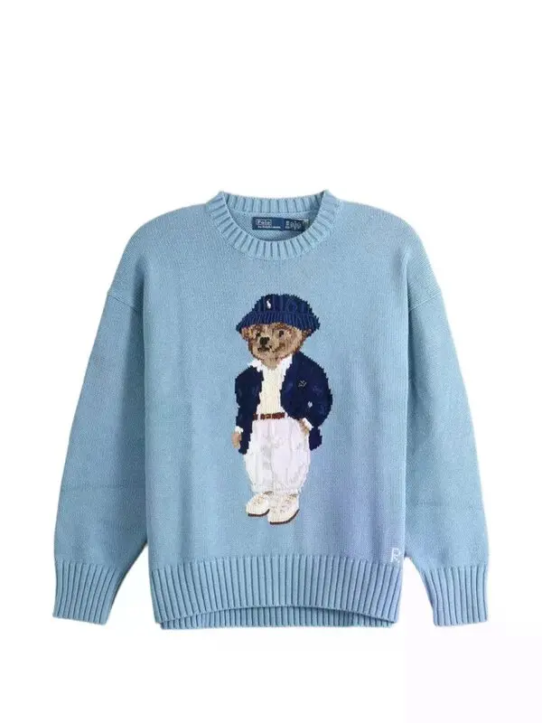 Polo Ralph Lauren Polo Bear Intarsia-knit Sweater