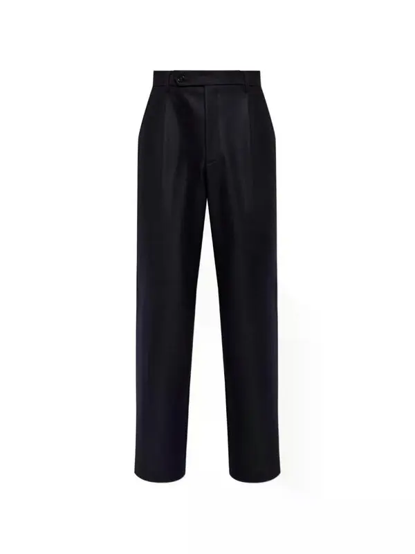 JIL SANDER Pleated Wool Trousers