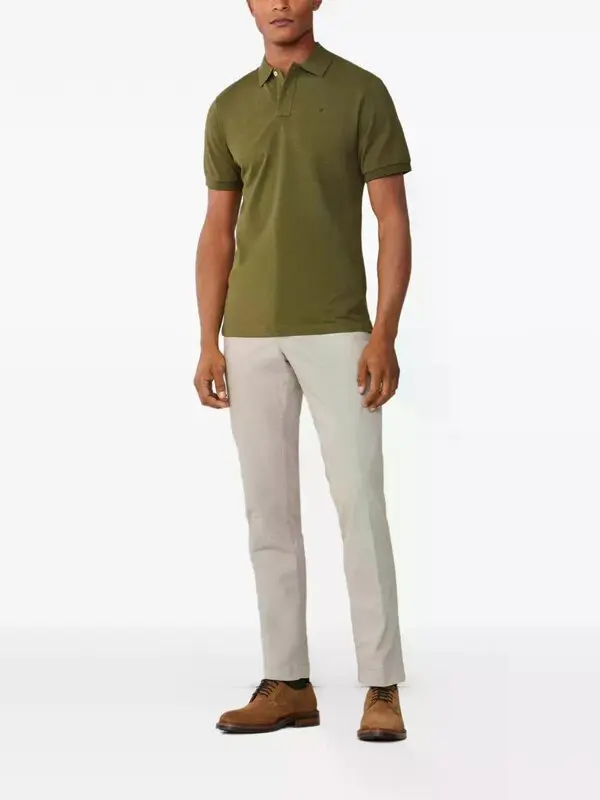 HACKETT LONDON Logo-embroidered Slim-fit Polo Shirt