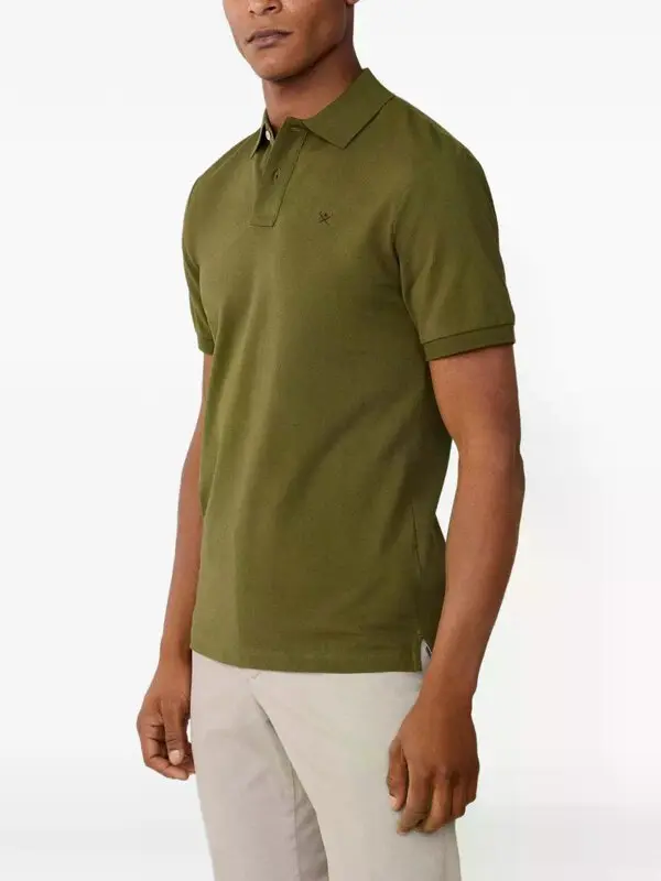 HACKETT LONDON Logo-embroidered Slim-fit Polo Shirt