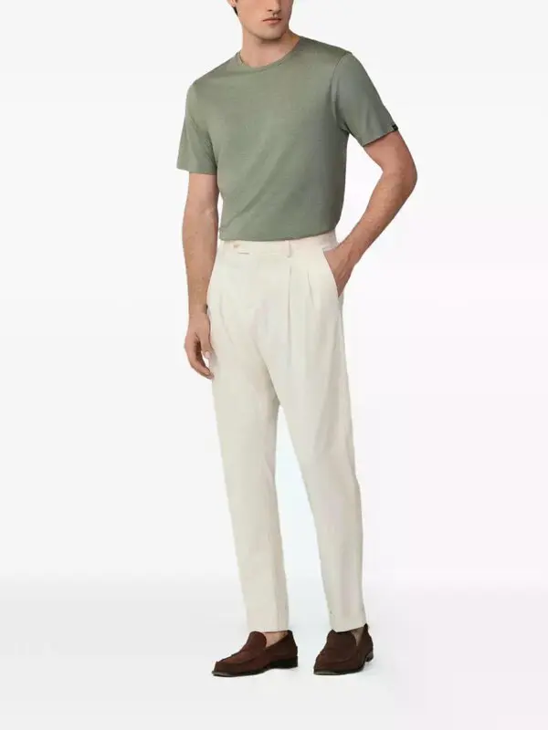 HACKETT LONDON Eton Double-pleat Trousers