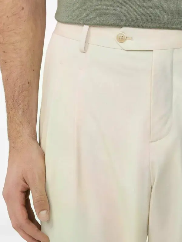 HACKETT LONDON Eton Double-pleat Trousers