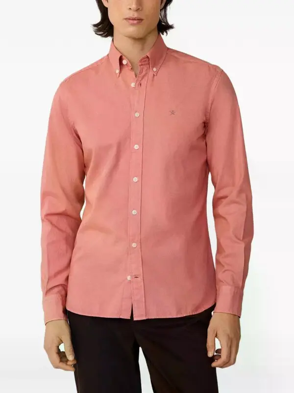 HACKETT LONDON Garment-dyed Oxford Shirt