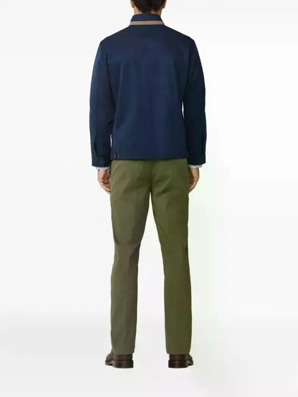 HACKETT LONDON Harrington Logo-embroidered Jacket