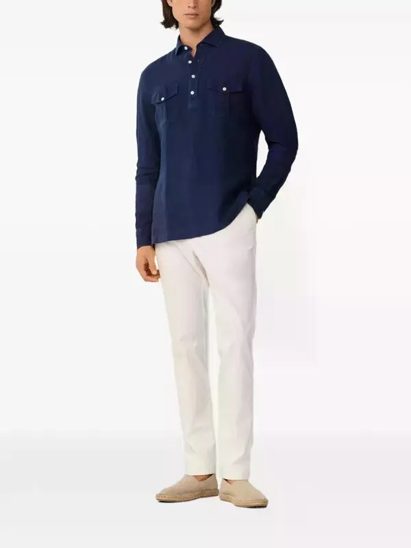 HACKETT LONDON Heritage Buttoned Shirt