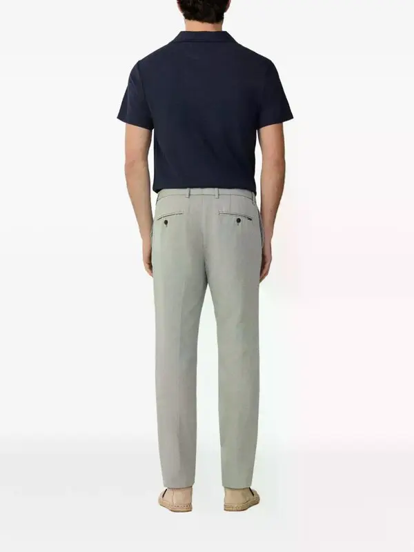 HACKETT LONDON Kensington Slim-fit Linen Chinos