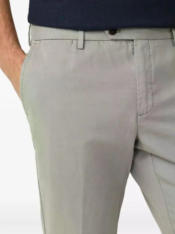 HACKETT LONDON Kensington Slim-fit Linen Chinos