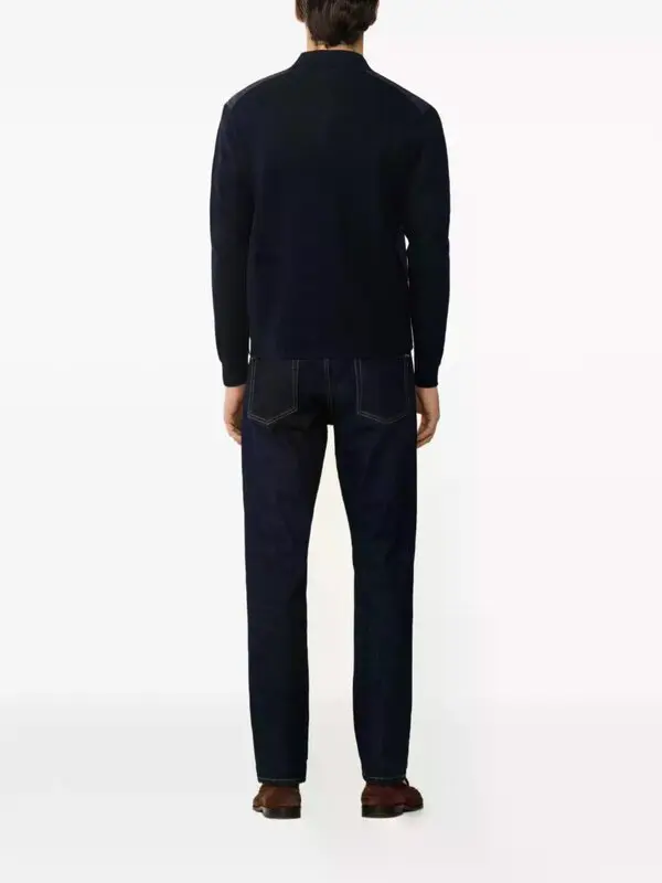 HACKETT LONDON Milano-stitch Hybrid Jacket