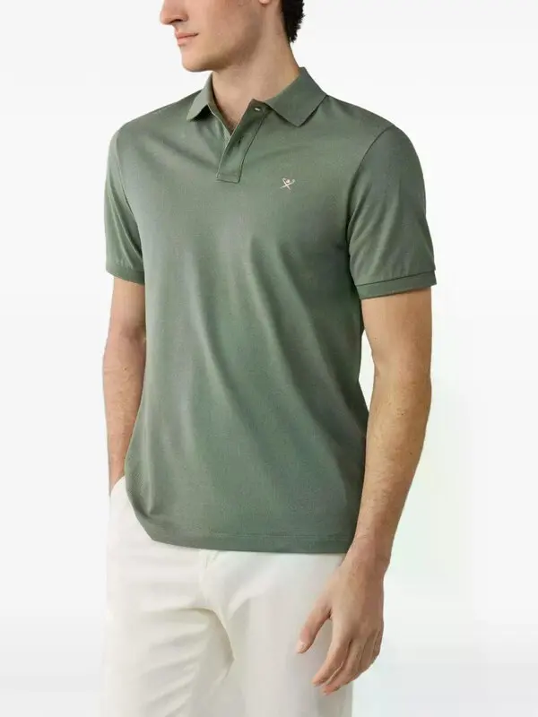 HACKETT LONDON Logo-embroidered Polo Shirt