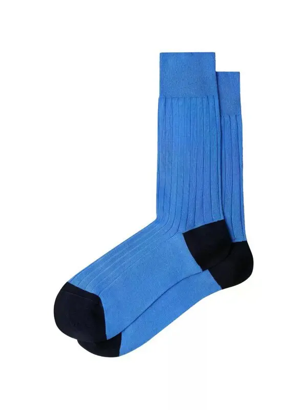 HACKETT LONDON Ribbed Knit Socks