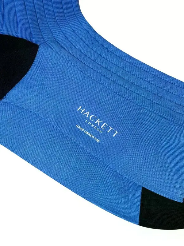 HACKETT LONDON Ribbed Knit Socks
