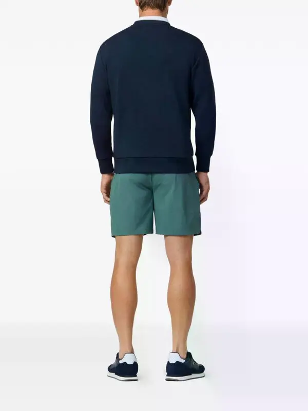 HACKETT LONDON Logo-print Crew-neck Sweater