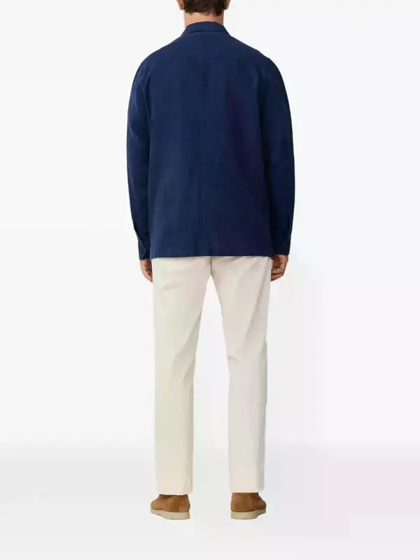 HACKETT LONDON Patch-pocket Overshirt