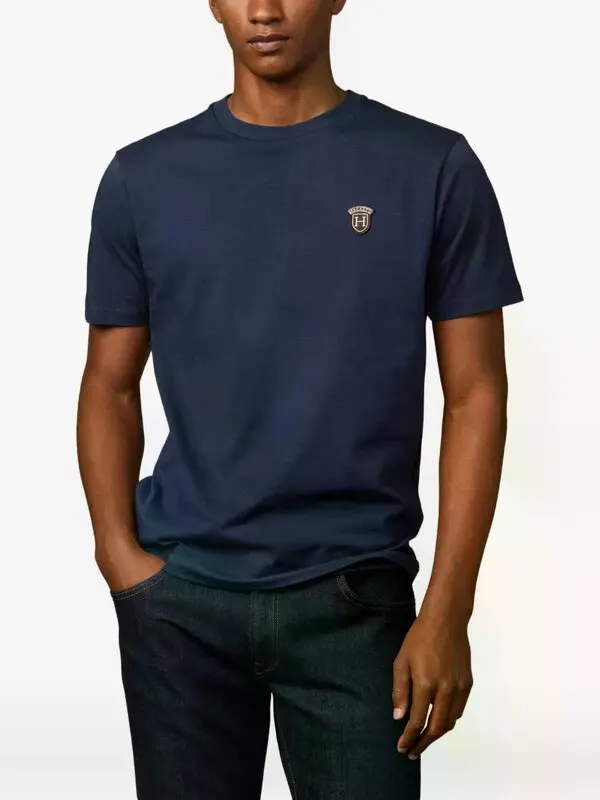 HACKETT LONDON Badge-patch T-shirt