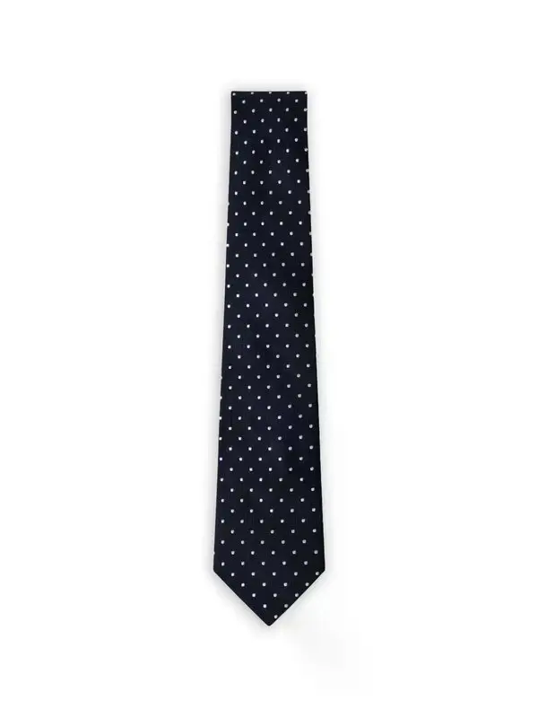 HACKETT LONDON Dotted Silk Twill Neck Tie