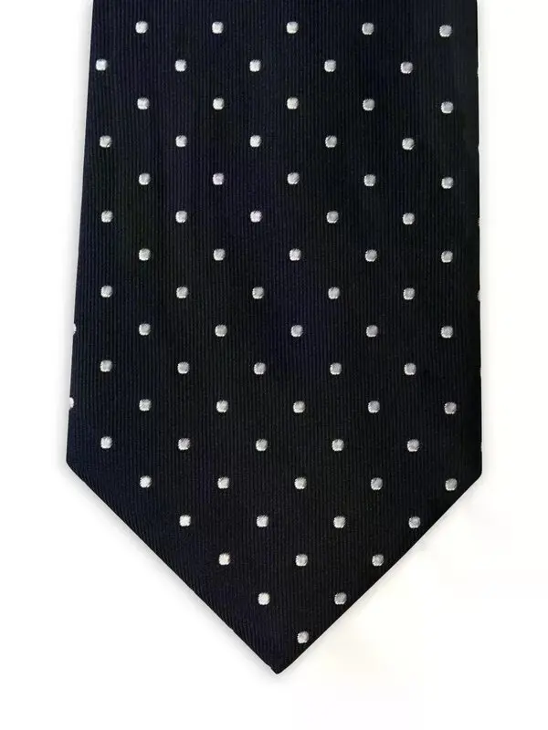 HACKETT LONDON Dotted Silk Twill Neck Tie