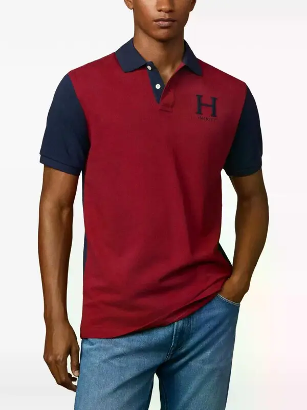 HACKETT LONDON Logo-embroidered Polo Shirt