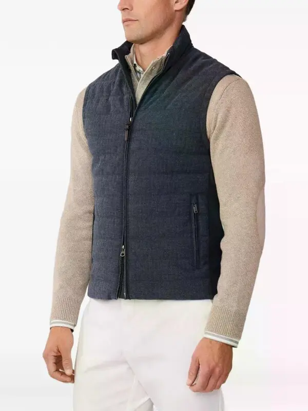 HACKETT LONDON Herringbone Gilet