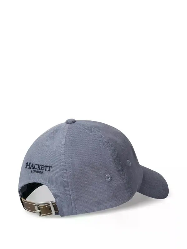 HACKETT LONDON Corduroy Baseball Cap With Embroidered Logo
