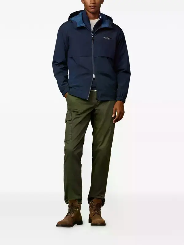 HACKETT LONDON Heritage Zip-fastening Hooded