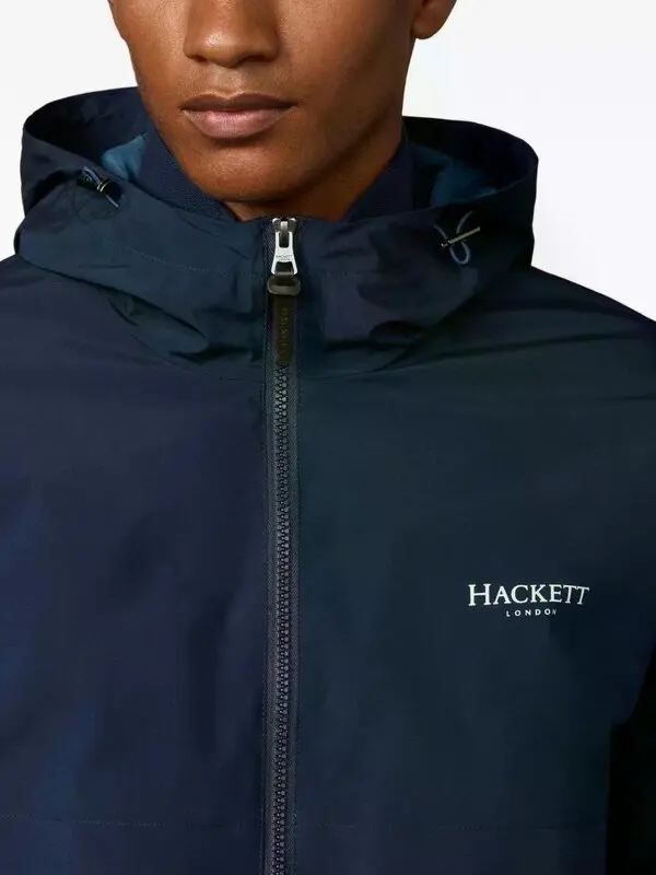 HACKETT LONDON Heritage Zip-fastening Hooded