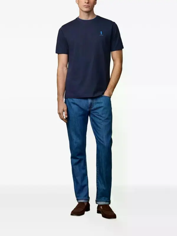 HACKETT LONDON Heritage Number-embroidered T-shirt