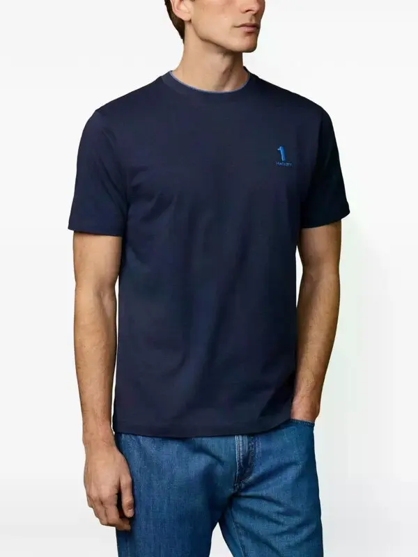 HACKETT LONDON Heritage Number-embroidered T-shirt
