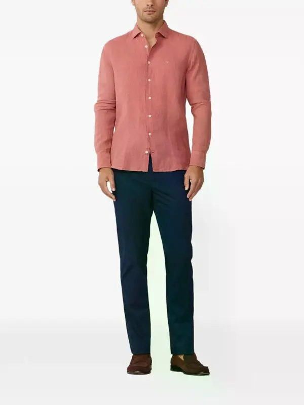 HACKETT LONDON Kent Cutaway-collar Shirt