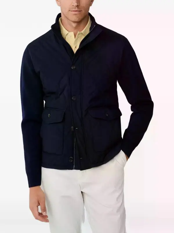 HACKETT LONDON Quilted Onion-stitch Jacket