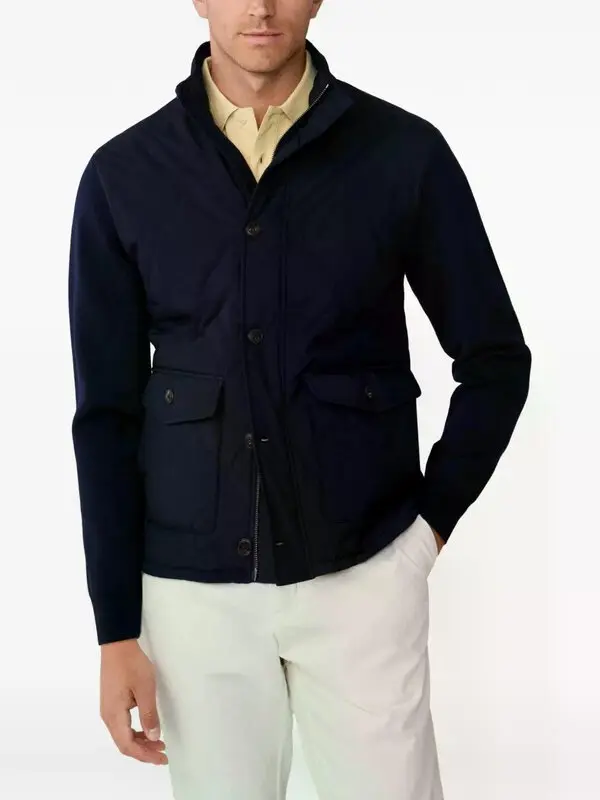 HACKETT LONDON Quilted Onion-stitch Jacket